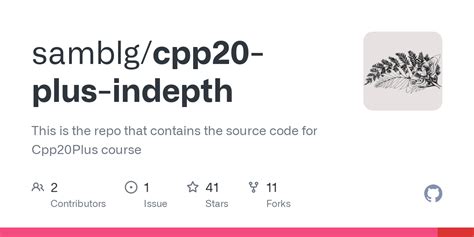 Github Samblgcpp20 Plus Indepth This Is The Repo That Contains The