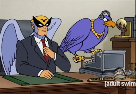 First Look At Harvey Birdman Adult Swim Spin Off Birdgirl