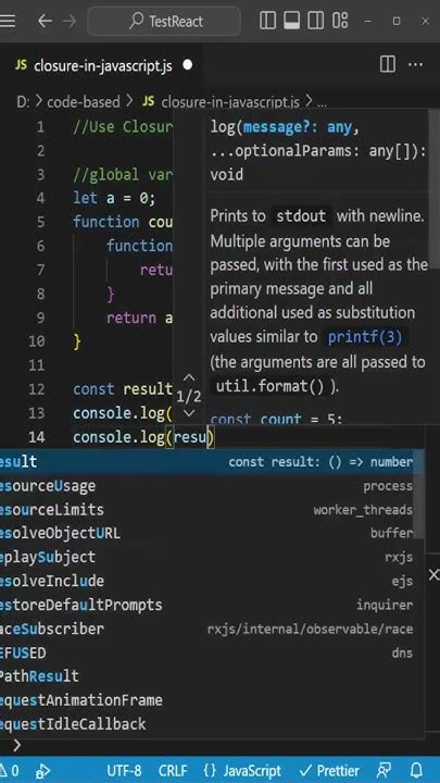 Closures In Javascript Youtube