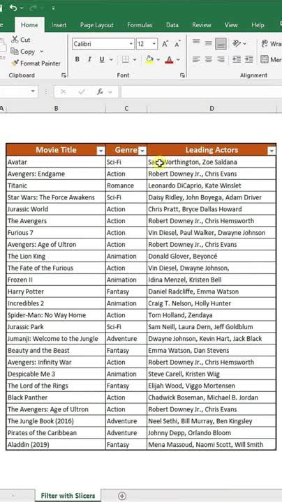 Jon Acampora On Linkedin Exceltips Slicersfeature Datafiltering
