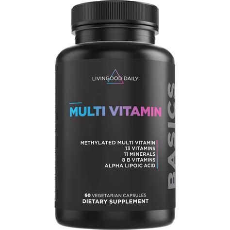 Livingood Daily Methylated Multivitamin For Women And Men Multi Vitamin