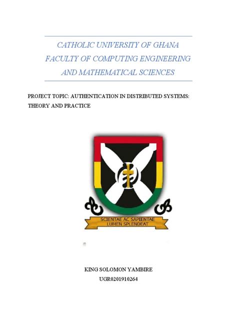 Authentication In Distributed Systems Theory And Practice Pdf