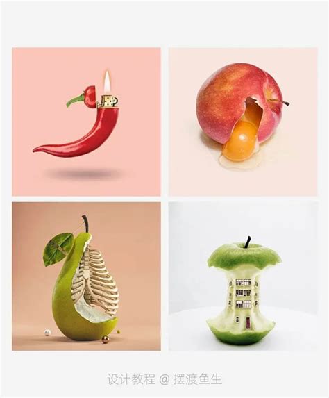 用118张案例，讲透海报设计同构的13种表现形式 花瓣网