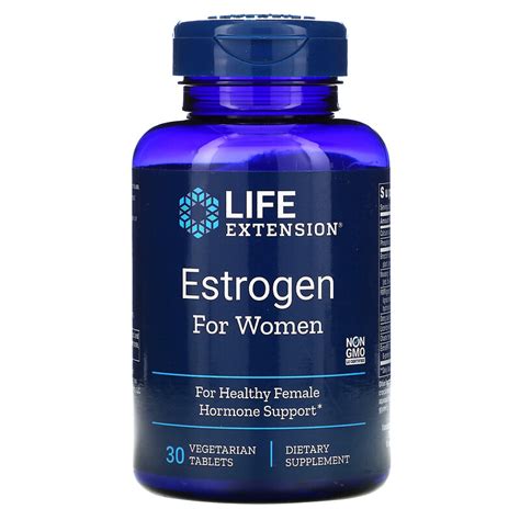 Life Extension Estrogen For Women Östrogen Für Frauen 30 Pflanzliche