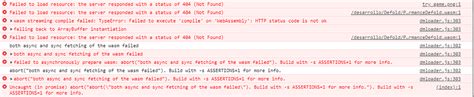A Lot Of Errors On Html5solved Questions Defold Game Engine Forum