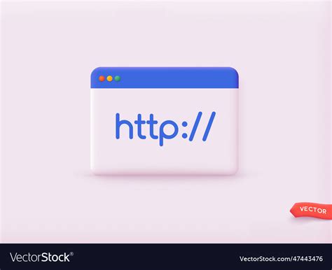 Hypertext Transfer Protocol Concept Transfer Vector Image