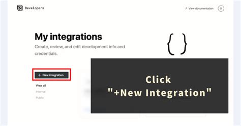 Acquiring Notion Api Token And Initial Setup Process│gas Lab Blog