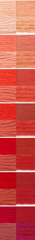 Dmc To Cosmo Embroidery Floss Color Comparisons Wyldwood Creative