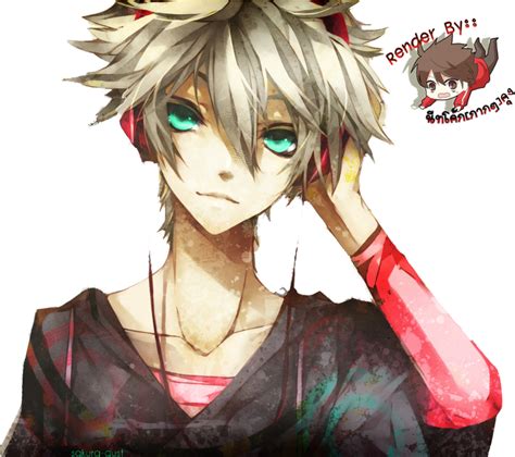 Download Anime Character Blonde Hair Green Eyes