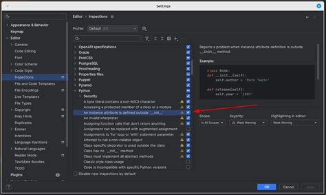 How To Disable Defined Outside Init Messages And The Yellow