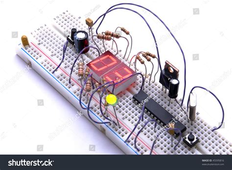 Prototyping Electronic Board Stock Photo 45595816 Shutterstock