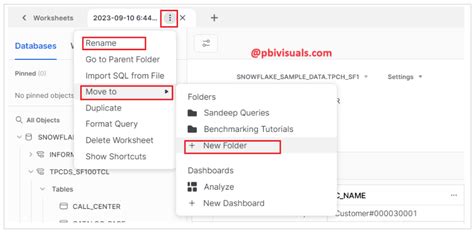 What Is Worksheet In Snowflake Create Worksheets In Snowsight Learn Bi