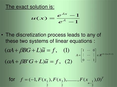 Ppt Final Project Solution To A Hyperbolic Problem Using Mimetic Methods Powerpoint