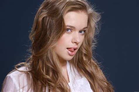 Hd Wallpaper Womens White Sheer Top Blue Eyes Auburn Hair Milena D Pornstar Wallpaper Flare