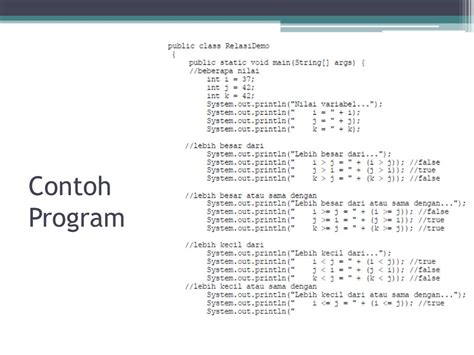 PPT PEMROGRAMAN DASAR DI JAVA PowerPoint Presentation Free Download ID 6162098
