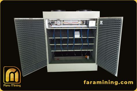 سایلنت باکس 15 ظرفیته سری A همراه تابلو برق ساده فرامواد کاران پویا صنعت