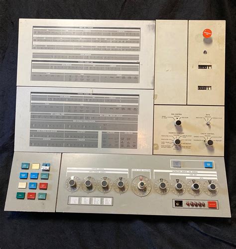 Vintage Ibm System 360 Model 30 Mainframe Computer Console Control Panel 4552103963