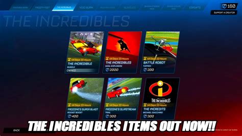 New The Incredibles Items Out Now In Rocket League Rocket League