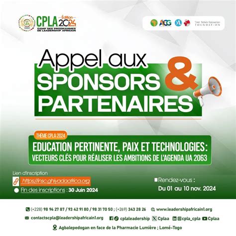 Appelasponsors Cpla Education Innovation Paix Technologie Ia