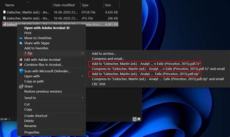 Hur man använder 7 Zip på Windows 11