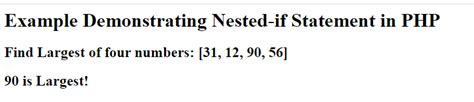 Using Nested If In PHP Programmingempire