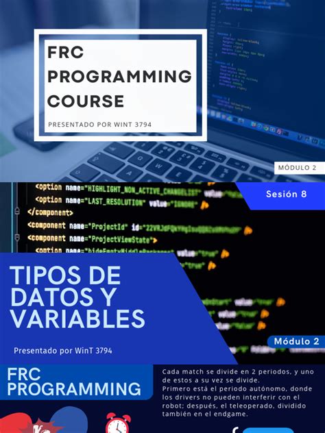 Sesión 8 Tipos De Datos Y Variables Pdf Java Lenguaje De