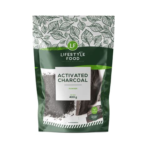 Activated Charcoal Powder 400g Lifestyle Foods