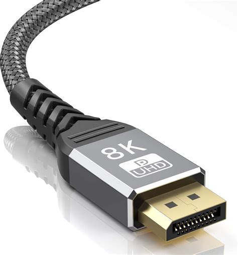 Newdery Displayport Cable 14 8k 2m 8k Cable Dp A Dp Nylon Trenzado