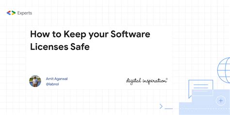 How To Keep Your Software Licenses Safe