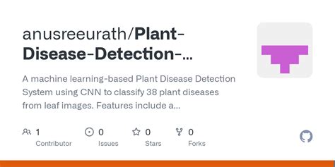 GitHub Anusreeurath Plant Disease Detection System For Sustainable Agriculture A Machine