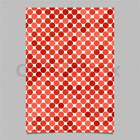 Geometrical Circle Pattern Brochure Background Template Ve Colourbox