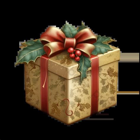 빨간 리본 Png 장식 3d 황금 선물 상자 일러스트 Png Psd 무료 다운로드 Pikbest