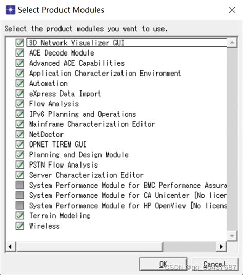 Opnet刚打开报错could Not Obtain A License For（opnet Modeler） Csdn博客