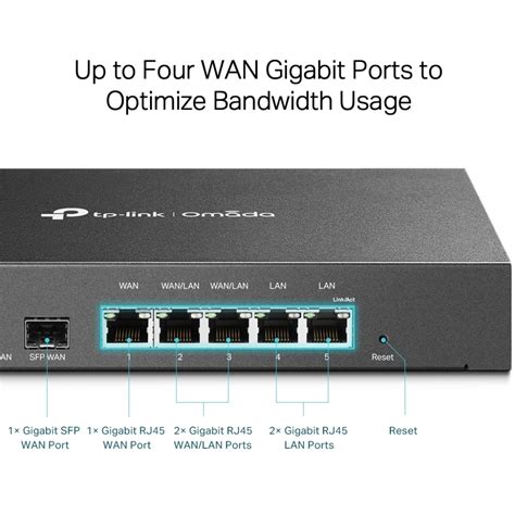 Router Vpn Gigabit Omada Tp Link Tl Er Multi Wan Vpn Empresarial Conectividad Y Redes Routers