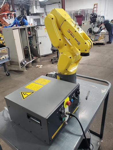 Used Fanuc Lr Mate 200id7h Industrial Robot With R 30ib Controller For