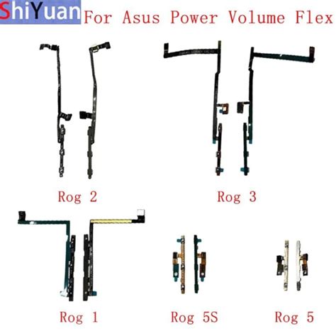 Power Volume Button Flex Cable For Asus Rog Phone S Power Flex Cable Replacement Parts