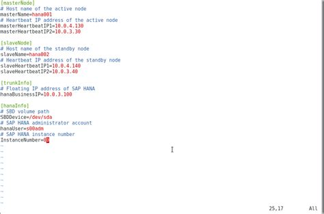 配置sap hana节点的ha功能 sap hana高可用配置 高可用配置 sap s4hana1809同可用区高可用部署最佳实践 最佳实践