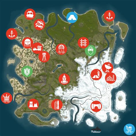 Rust Server Map Page For Rustafied Com EU Medium II