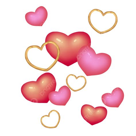 레드 하트 일러스트 복숭아 장식 심장 도심 사랑 Png 일러스트 및 Psd 이미지 무료 다운로드 Pngtree