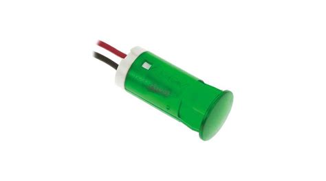 QS123XXHG220 Apem LED Indicator 220V AC Fixed Green Wires Distrelec International