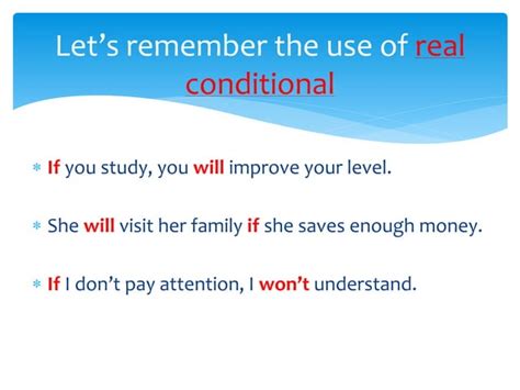 Unreal Conditional Ppt