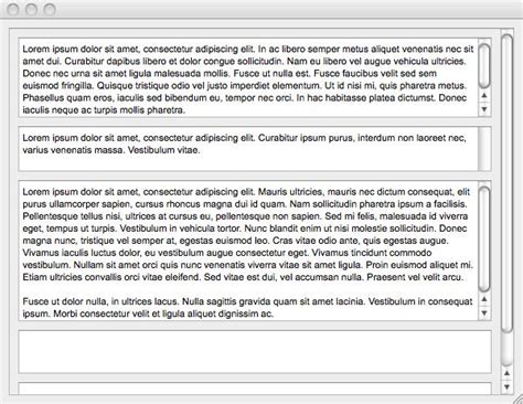 Pyside Qttextedit Widget的自动垂直增长以及垂直布局中的widget之间的间距pythonmangs Python