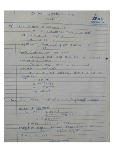 It Insem Question Paper Solution Pdf