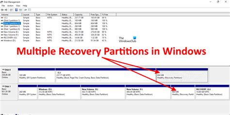 Fix Multiple Recovery Partitions In Windows 11