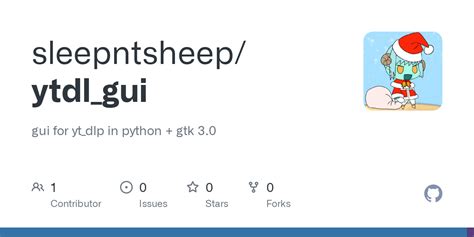 GitHub Sleepntsheep Ytdl Gui Gui For Yt Dlp In Python Gtk