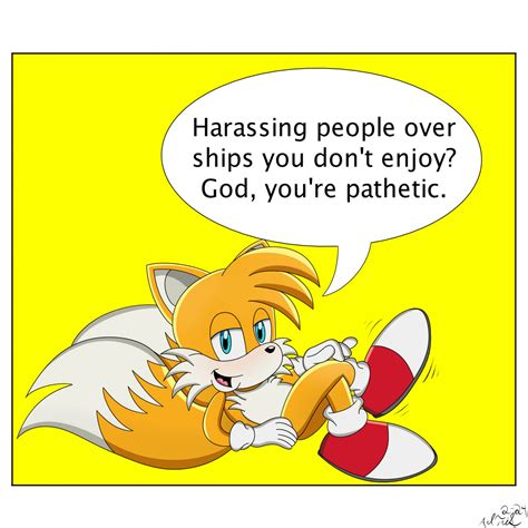 Tails The Fox On Shipshaming Archie Sonic Meme By Andtails1 On Deviantart