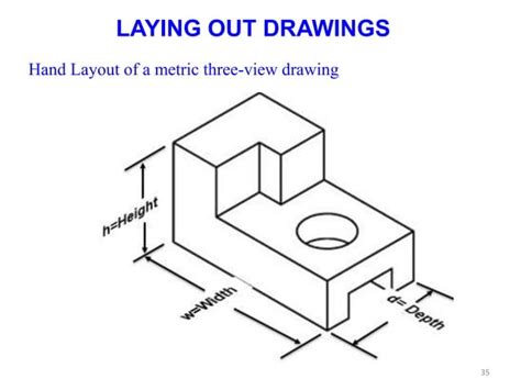 CHAPTER 3 MULTI VIEW DRAWING 2 Pptx 3 D Graphics Computer Software And Applications