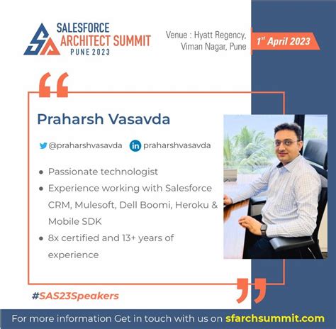 Salesforce Architect Summit On Linkedin Sas23 Sfarchsummit23 Speakers Salesforce Cta