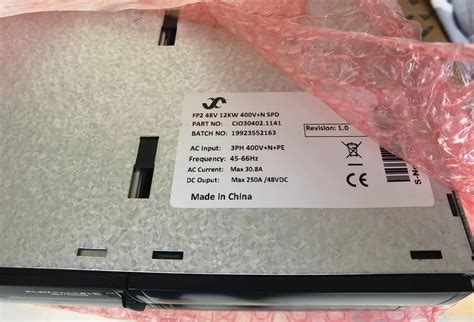 Eltek 48v 12kw Integrated Dc Telecom Power System 2u Flatpack2 250a Dc