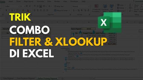 Combo Filter And Xlookup Excel Exceltutorial Excelforbegginers